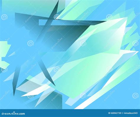 Futuristic Background With Angular Edgy Shapes Abstract Geomet Stock Vector Illustration Of