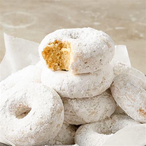 Cinnamon Sugar Donuts Baked Donut Recipe Olives Thyme