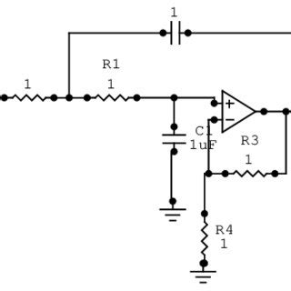 Adjustable Second Order Low Pass Filter Download Scientific Diagram