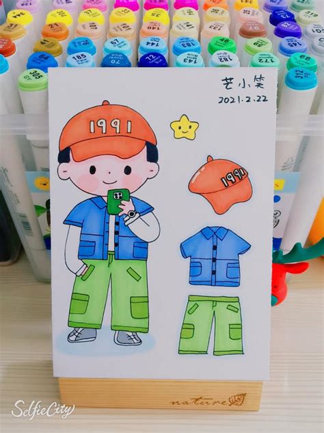 小男孩简笔画简单又帅彩色又好看（流行10张）简笔画图片大全