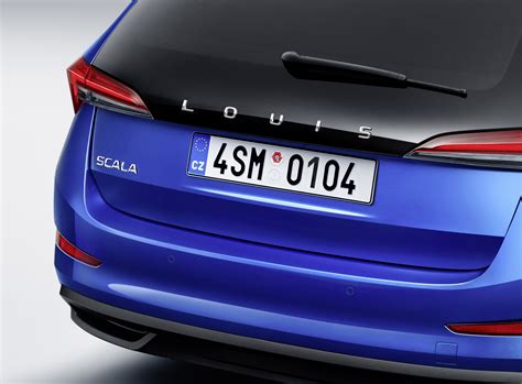 innovative individualisation option for the new Škoda scala a