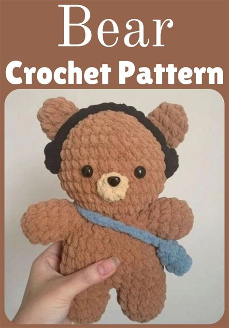 Crochet Bear Amigurumi Pattern Soft And Charming Crochet Bear