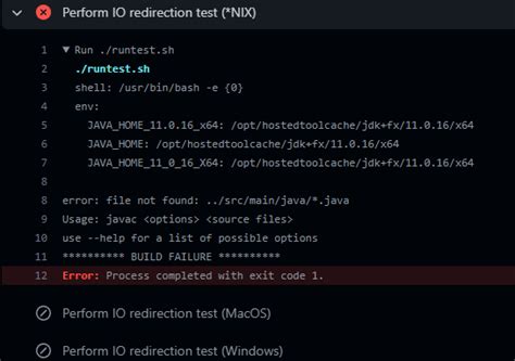 Ci Unsuccessful Io Redirection Test Due To File Not Found Error · Issue 243 · Nus Cs2103