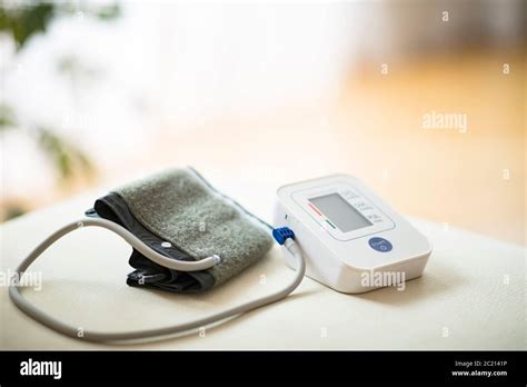 Digital Blood Pressure Device Stock Photo Alamy