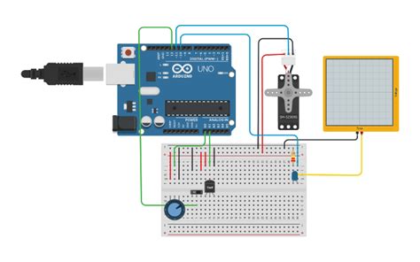 circuit design arduino sensors and actuators tinkercad