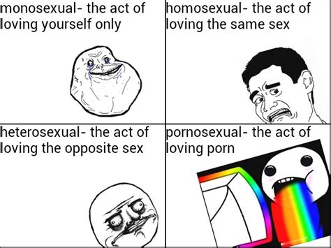 Findthatmeme Meme Monosexual The Act Of Homosexual The Act Of