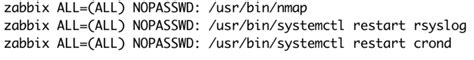 Frontend Scripts And Sudo In Zabbix Initmax Sro