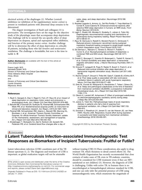 Pdf Ltbi Associated Immuno Diagnostic Test Responses Standardized