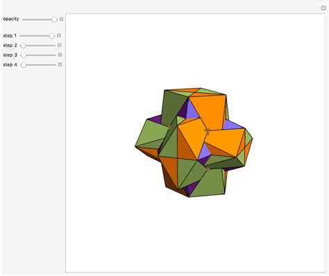Dissecting A Concave Rhombic Triacontahedron Into 13 Cubes Wolfram