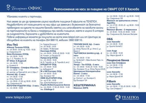 Къде да платите в Хасково Национална агенция за сигурност Телепол