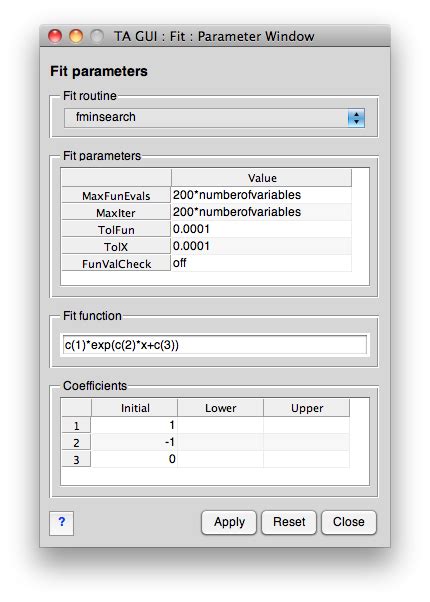 En Software Matlab Ta Doc Gui Fit Index [till Biskup De]