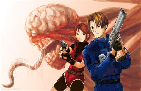 Leon And Claire By Nitrogencity On Deviantart