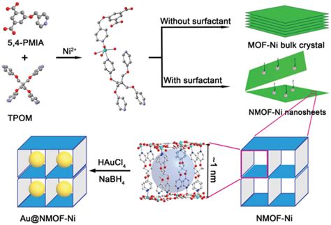 Illustration Of The Preparation Procedure For Bulk Ni‐mof Crystals Download Scientific Diagram