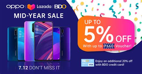 Oppo Joins Lazada S Mid Year Enjoy Up To Percent Off On Select Phones