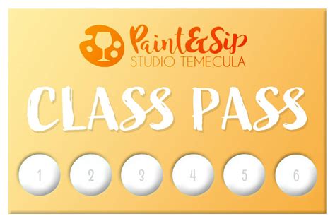 Class Pass Bundle Paint And Sip Studio Temecula