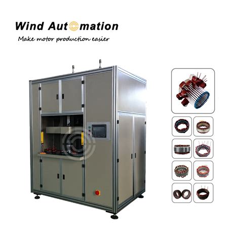 Alternator 3phase Stator Coil Winding And Coil Inserting Machine Coil Inserting Machine And