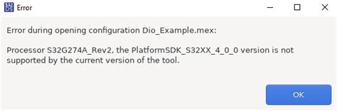 solved dio example s32g247a m7 has compilation errors nxp community