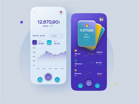 A Flutter Implementation Of Crypto Mobile App Design