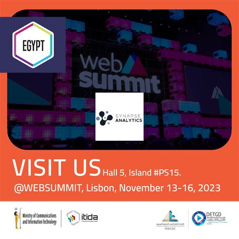 🚀 Meet Synapse Analytics At The Web Summit 🌐 Synapse Analytics Platform Enables Lending