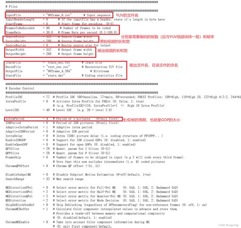 jm编码器配置 xingxinbg的博客 csdn博客