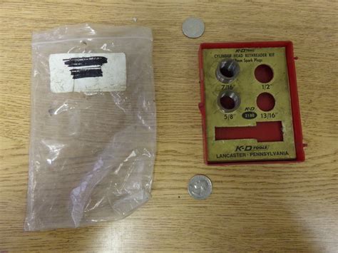 K D Tools Cylinder Head Rethreader Kit 18mm 2180 7 16 1 2 5 8 13 16