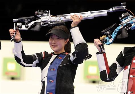 파리 선수단 막내 16세 반효진 한국 하계올림픽 100번째 金 쐈다[올림픽]