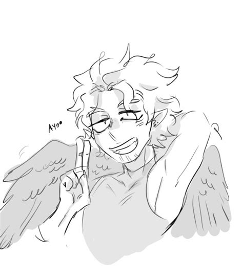 Hawks X Yn On Tumblr
