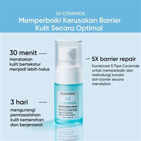 Jual Skintific 2pcs Set With Serum Cream Serum Paket Skincare