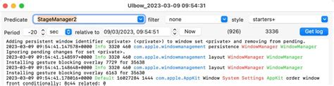 Log Literacy Extending Ulbow With Predicates Filters And Styles The