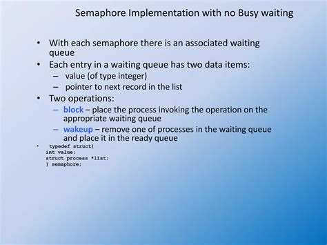Operating System 24 Mutex Locks And Semaphores Ppt