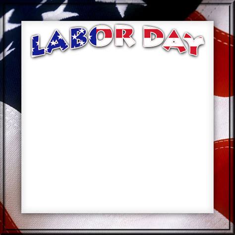 Free Labor Day Borders Clipart
