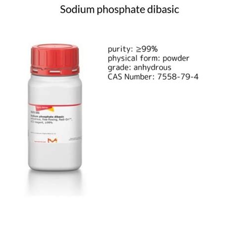 Sodium Phosphate Dibasic 1 X 100 G 795410 100g Milliporesigma® Sigma Aldrich