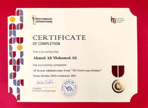 ahmad ali on linkedin i m happy to share that i have finished iti tech