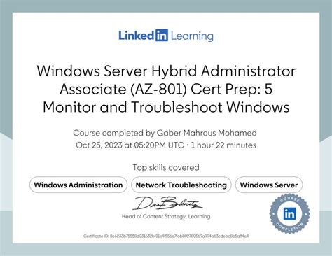 Gaber Mahrous Mohamed On Linkedin Certificate Of Completion