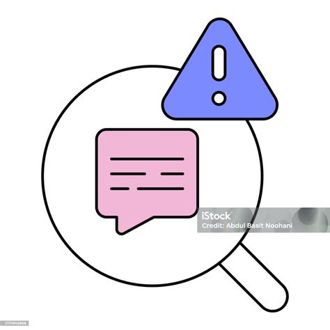 Error Identification Icon Representing Ai Error Detection System