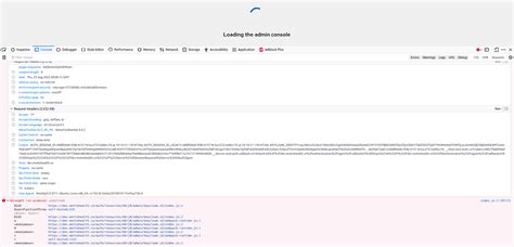 blank admin console page in keycloak 17 0 1 · issue 11083 · keycloak