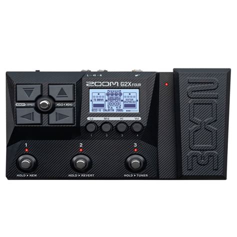 Zoom G2x Four Multi Effects Processor With Expression Pedal City