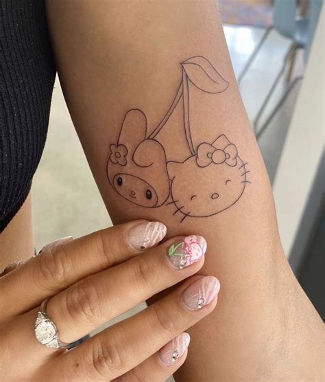 Pictures Of Hello Kitty Tattoos