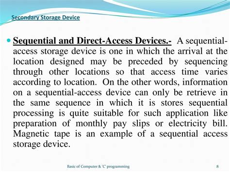 unit 1 primary storage devices lecture 7 ppt download
