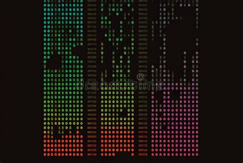 Abstract Data Graph Concept With Data Clusters And Particles Digital