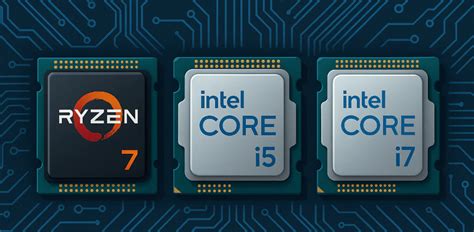 AMD Ryzen 5 Vs Intel I5 Vergleich Von Mittelklasse CPUs