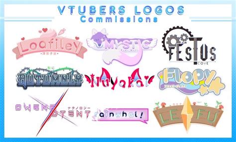 Vtuber Logo By Kiro Zgale Flopy Desain Web Desain