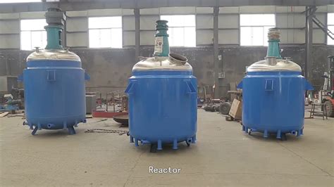Industrial Continuous Stirred Tank Batch Reactor Continous Stirred Tank Jacket Reactor Tank