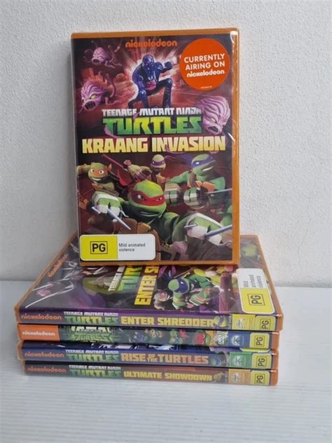 Teenage Mutant Ninja Turtles Nickelodeon Dvd Region 4 Free Post £26