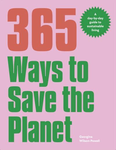 365 Ways To Save The Planet The Yellow Lighted Bookshop