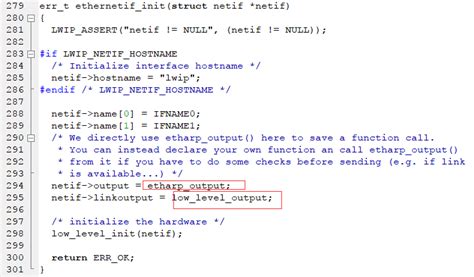 lwip网口接口netif 凡亿课堂