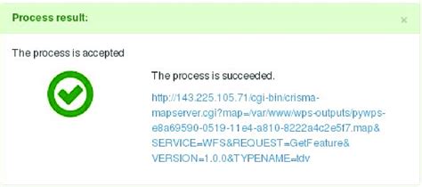 Graphical Interface Wps Client Process Result Download Scientific