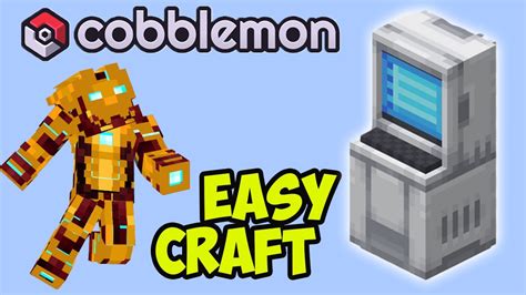 Minecraft How To Make Pc In Cobblemon 2025 Fast Youtube
