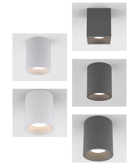 Black Surface Mounted Spotlight Minimalist Modern Led Wall Sconce