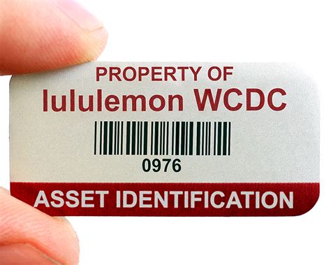 Asset Id Tags Free Shipping From Myassettag
